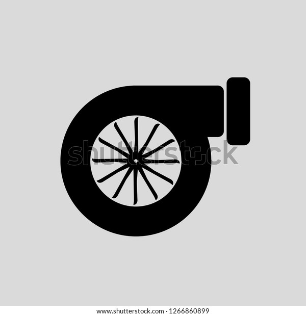 Turbocharger Vector Icons Stock Vector (Royalty Free) 1266860899 ...