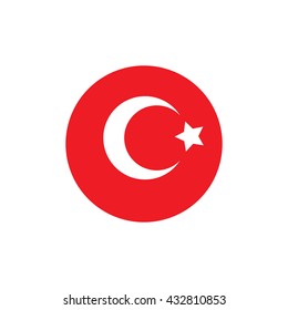 3d Turkey Flag Ball Turkish Flag Stock Vector (Royalty Free) 1603838050 ...