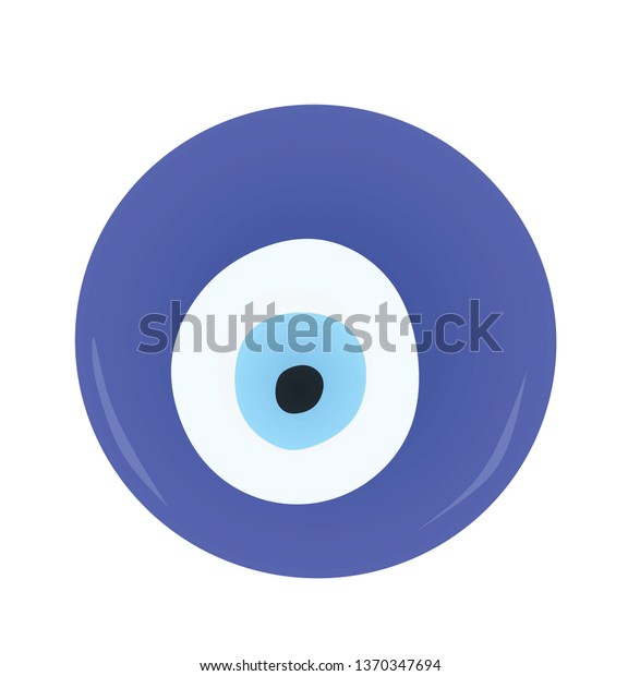 Turkish Eye Vector Illustration Stock Vector (Royalty Free) 1370347694 ...