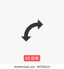 Turn Icon Stock Vector (Royalty Free) 407550121 | Shutterstock