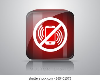 Turn Off Phone Icon Stock Vector (Royalty Free) 265401575 | Shutterstock