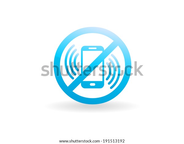 Turn Off Phone Icon Stock Vector (Royalty Free) 191513192 | Shutterstock
