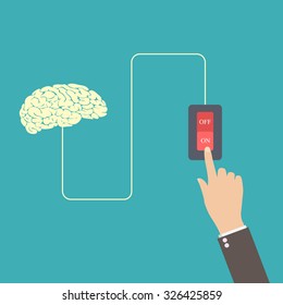 400 Turn off the brain Images, Stock Photos & Vectors | Shutterstock