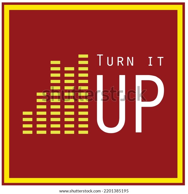 Turn Vector Lettering Typography Illustration Motivational Stock Vector ...