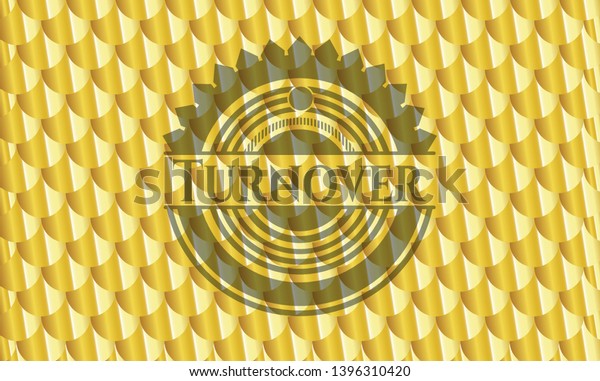 Turnover Shiny Golden Badge Scales Pattern Stock Vector (Royalty Free ... Turnover Shiny Golden Badge Scales Pattern Stock Vector (Royalty Free ...