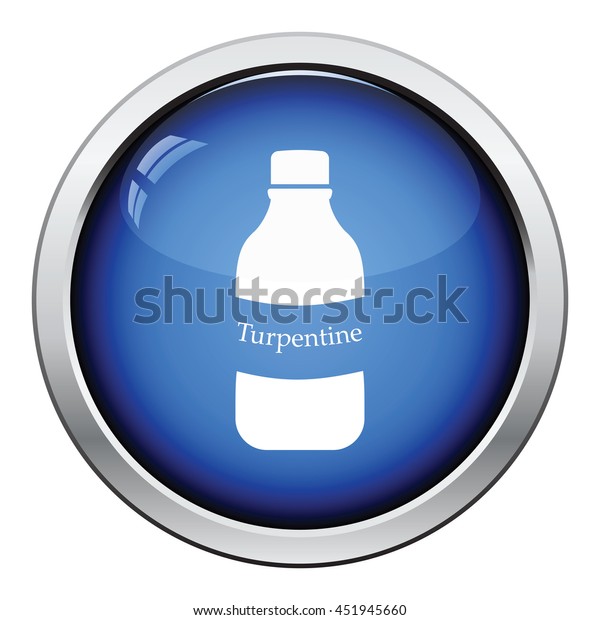 Turpentine Icon Glossy Button Design Vector Stock Vector (Royalty Free ...