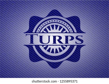 Turps Denim Background Stock Vector (Royalty Free) 1255895371 ...