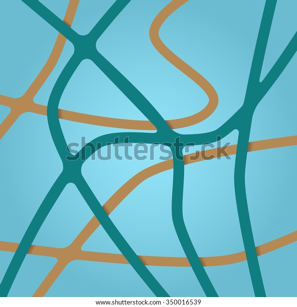 Turquoise Background Crossing Turquoise Lines Turquoise Stock Vector ...