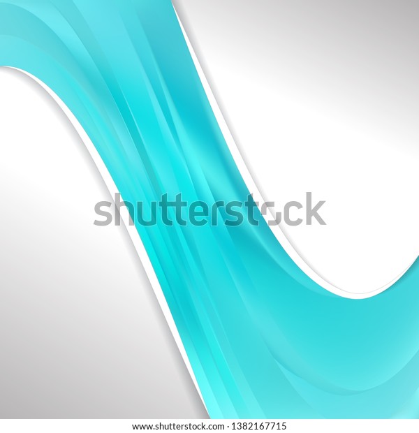 Turquoise Brochure Design Template Vector Stock Vector (Royalty Free ...