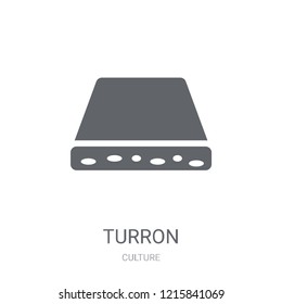 Turron Icon Trendy Turron Logo Concept Stock Vector (Royalty Free ...