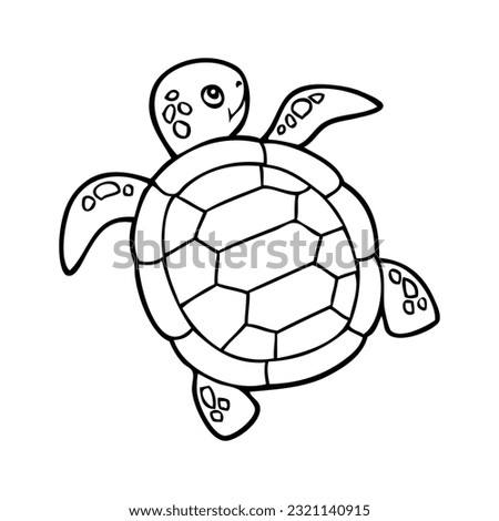 Turtle Outline Drawing | Free download on ClipArtMag