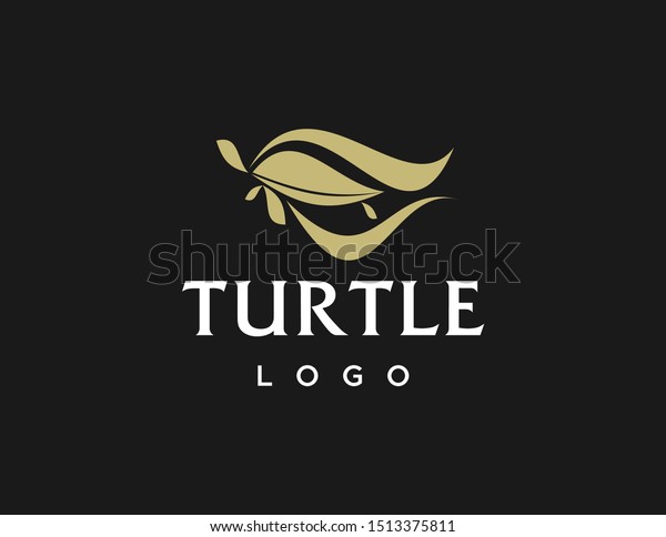 Turtle Logo Design Simple Modern Logo: เวกเตอร์สต็อก (ปลอดค่าลิขสิทธิ์ ...