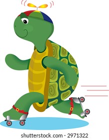 67 Turtle on roller skate Images, Stock Photos & Vectors | Shutterstock