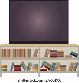 Tv Books Stock Vector (Royalty Free) 276504308 | Shutterstock