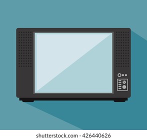Tv Back Side Clipart Image Isolated Stock Illustration 1383887642 ...