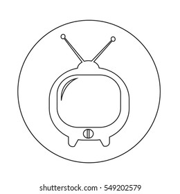 Cute Tv Icon Stock Vector (Royalty Free) 271321931 | Shutterstock