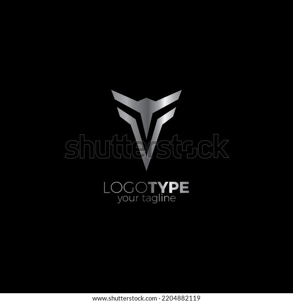 Tv Logo Simple Modern Design Stock Vector (Royalty Free) 2204882119 ...