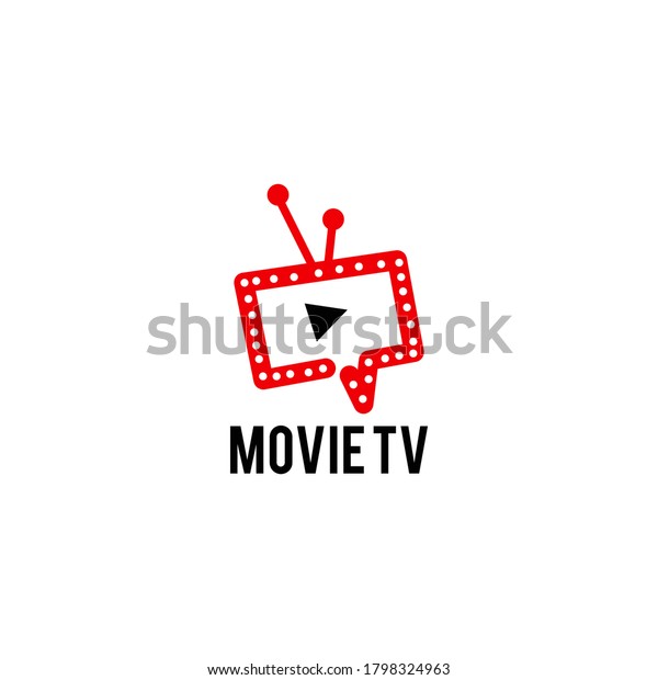Tv Logo Vector Television Screen Logo Stock Vector (Royalty Free ...