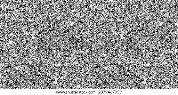 Tv Screen Noise Pixel Glitch Texture Stock Vector (Royalty Free ...