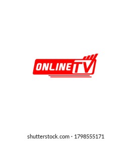 Tv Television Channel Program Logo Template Stock Vector (Royalty Free ...