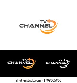 Tv Television Channel Program Logo Template Stock Vector (Royalty Free ...