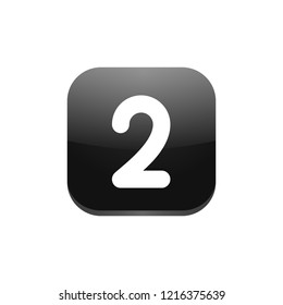 Two App Icon Stock Vector (Royalty Free) 1216375639