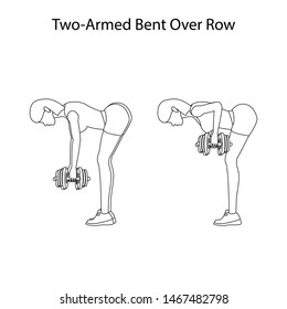 120 Bent over row Stock Illustrations, Images & Vectors | Shutterstock
