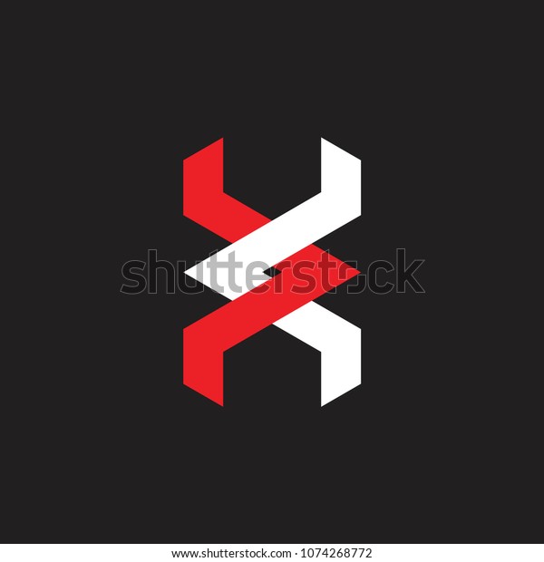 Two Arrows Chain Shape Logo Vector Stock Vector (Royalty Free ...