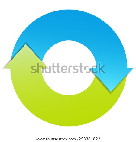 Two Arrows Cycle Business Plan Infographic Stock Vector (Royalty Free ...