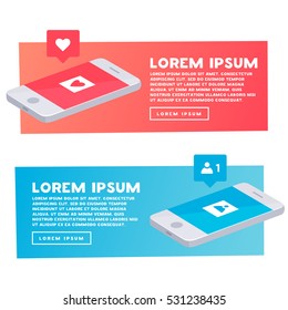 1,680 Push notification banner Images, Stock Photos & Vectors ...