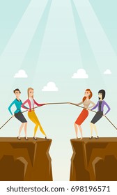 Build Business Bridge Connect Path Together Stock Vector (Royalty Free ...