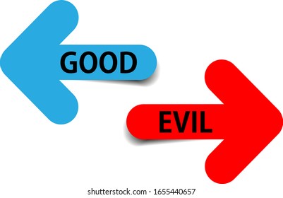 214 Evil Path Good Path Images, Stock Photos & Vectors | Shutterstock
