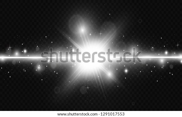 Two Color Light Isolated On Transparent Stock Vector (Royalty Free ...