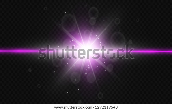 Two Color Light Isolated On Transparent Stock Vector (Royalty Free ...