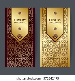 Two Design Template Premium Gift Certificate Stock Vector (Royalty Free ...
