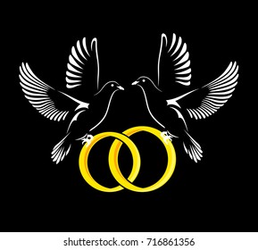 8,503 Doves rings Images, Stock Photos & Vectors | Shutterstock