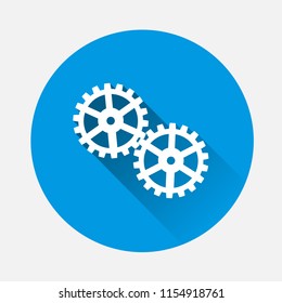 7,815 2 gears icon Images, Stock Photos & Vectors | Shutterstock