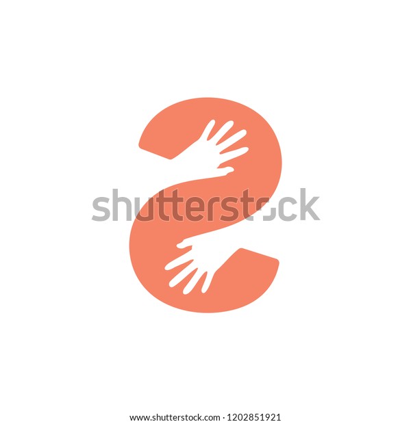 Two Hand Care Concept Logo Vector 스톡 벡터(로열티 프리) 1202851921 | Shutterstock