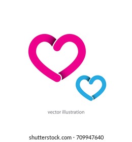 2,725 Double heart logo Images, Stock Photos & Vectors | Shutterstock