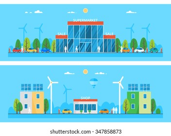 3,283 Convenience store banner Images, Stock Photos & Vectors ...