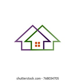6,514 Two houses logo Images, Stock Photos & Vectors | Shutterstock