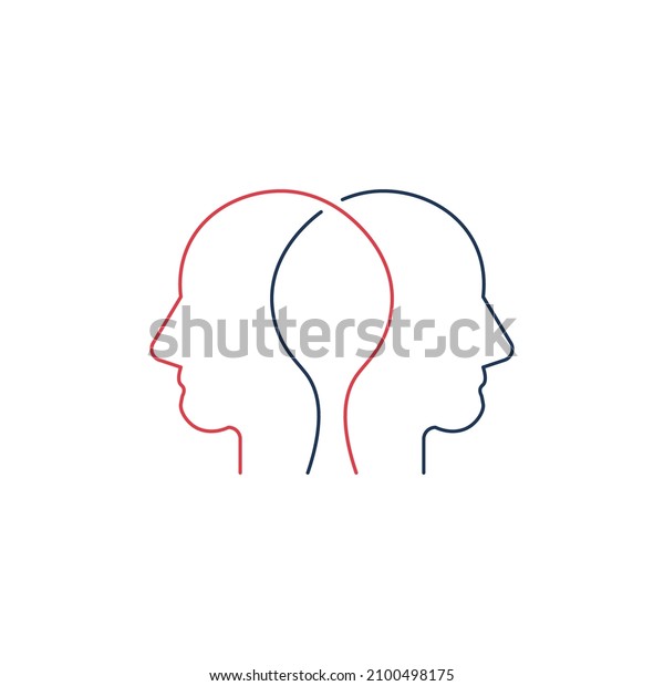 9,719 2 Head Logo Images, Stock Photos & Vectors | Shutterstock