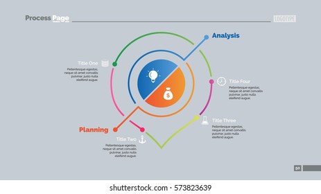 Two Main Ideas Strategy Slide Template Stock Vector (Royalty Free ...