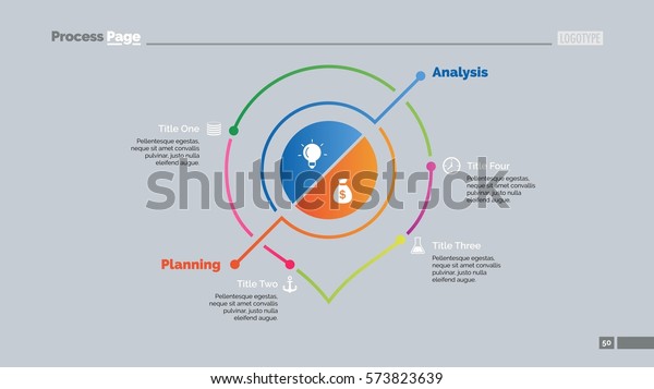 Two Main Ideas Strategy Slide Template Stock Vector (Royalty Free ...