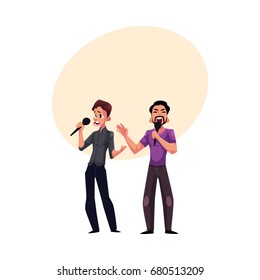 12,656 Cartoon two guys Images, Stock Photos & Vectors | Shutterstock