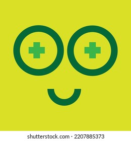 Two Os Logo Forms Smile Expression Stock Vector (Royalty Free ...