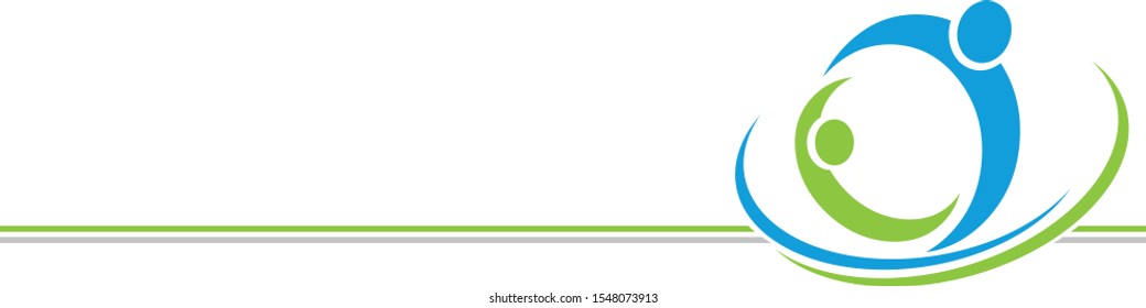 Two People People Couple Background Stock Vector (Royalty Free ...