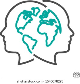 9,651 Two Heads Logo Images, Stock Photos & Vectors | Shutterstock