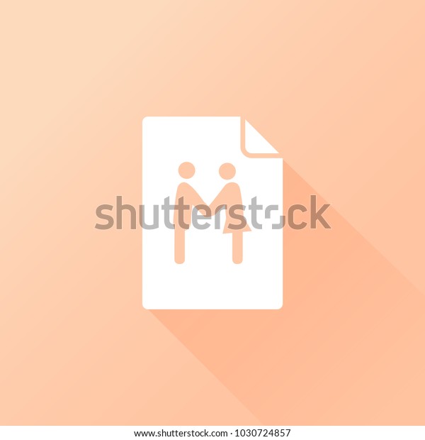 Two Person Meeting Icon Stock Vector (Royalty Free) 1030724857 ...