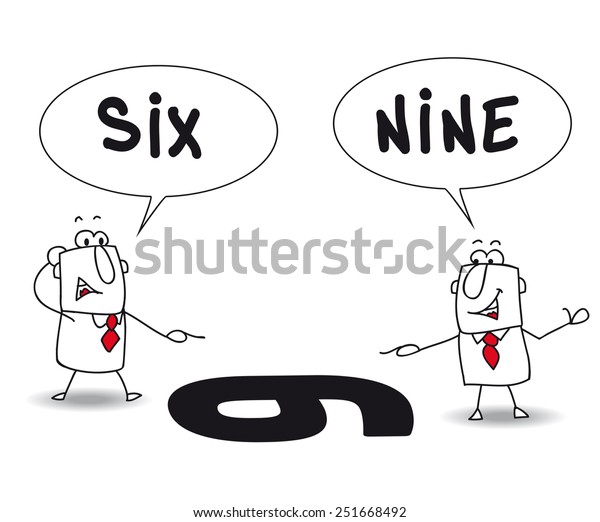 38 imágenes de Argument about six or nine - Imágenes, fotos y vectores ...